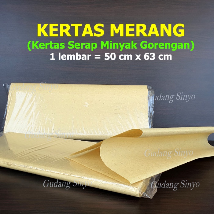 Jual Kertas Merang / Kertas Dedek / Kertas Serap Gorengan | Shopee ...