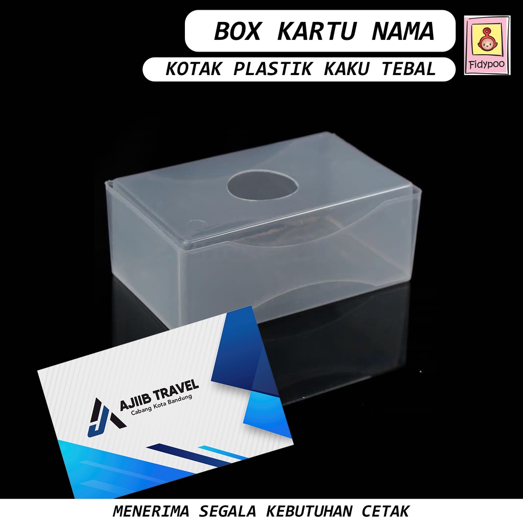 Jual BOX KARTU NAMA // BOX PLASTIK KARTU NAMA // KOTAK KARTU NAMA ...