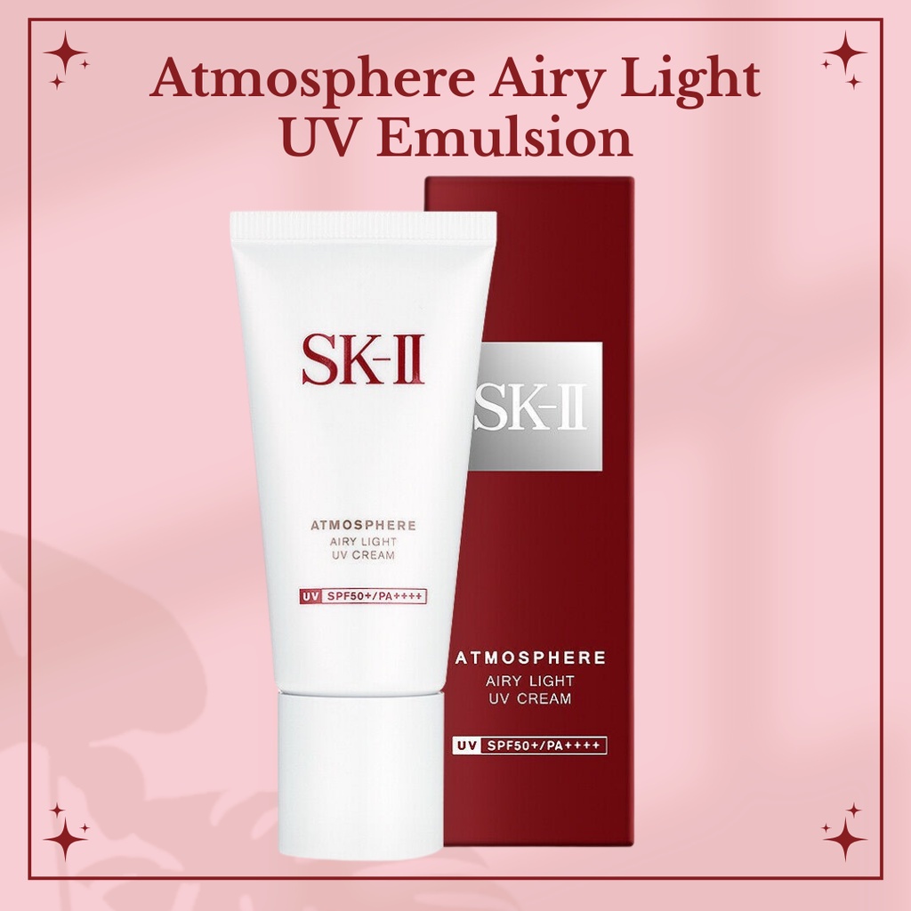 Jual SK2 SK-II SKII SK2 Sunblok Wajah - Atmosphere Airy Light UV Emulsion | Shopee Indonesia