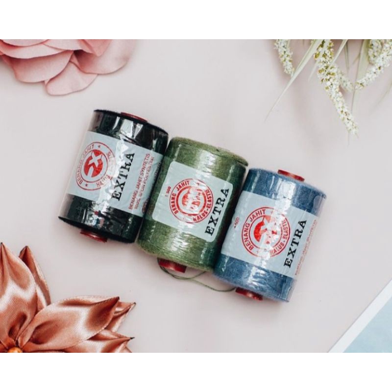 Jual Benang Jeans Extra 500 yard | Shopee Indonesia