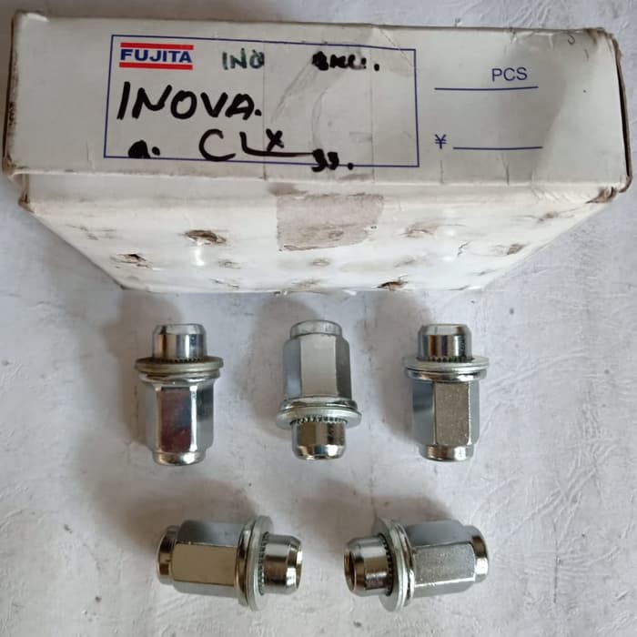 Jual Mur Roda Racing Pajero Sport Fortuner Hilux Alphard Harrier Innova ...