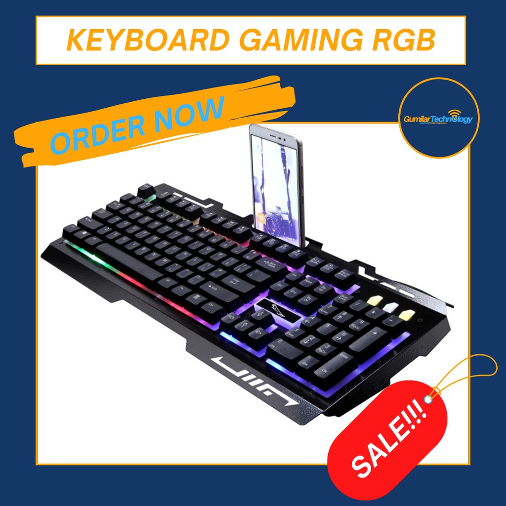Jual Leopard G700 Gaming Keyboard LED Gaming Leopard Design Keren ...