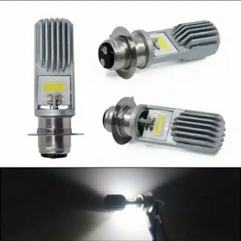 Jual Lampu depan motor led 2 sisi ac dc lampu utama universal motor | Shopee Indonesia