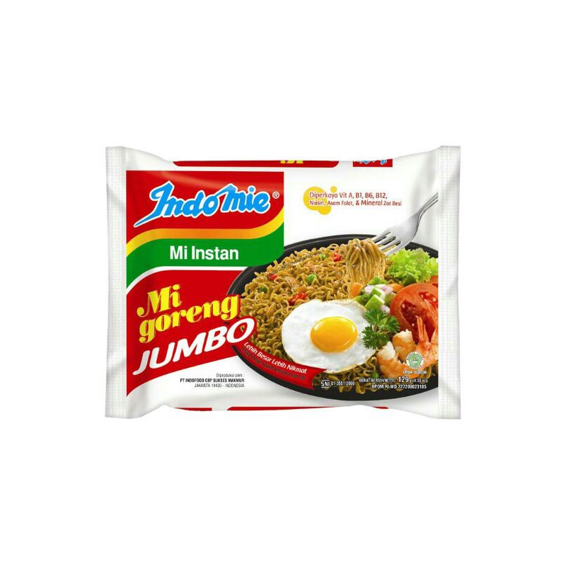 Jual Indomie Mi Goreng Jumbo Karton (isi 24 Pcs) | Shopee Indonesia