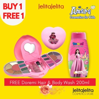 Jual AMARA Magical Heart Beauty KIt / Make Up Anak / Kado Anak Murah ...