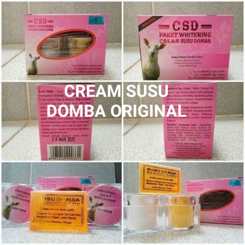 Jual ORIGINAL Cream susu DOMBA BERHOLOGRAM MDS | Shopee Indonesia