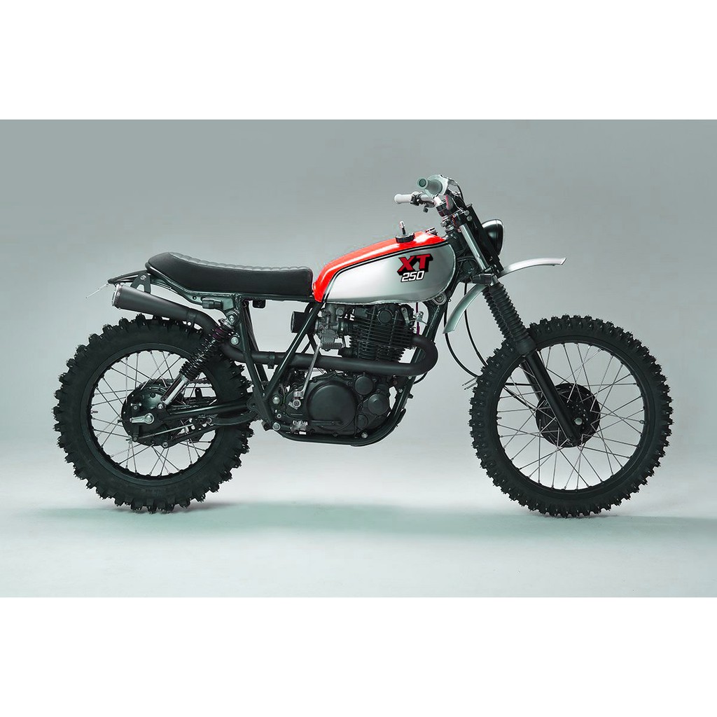 Jual Sticker Decal Yamaha XT 225 Red Custom hatesix | Shopee Indonesia