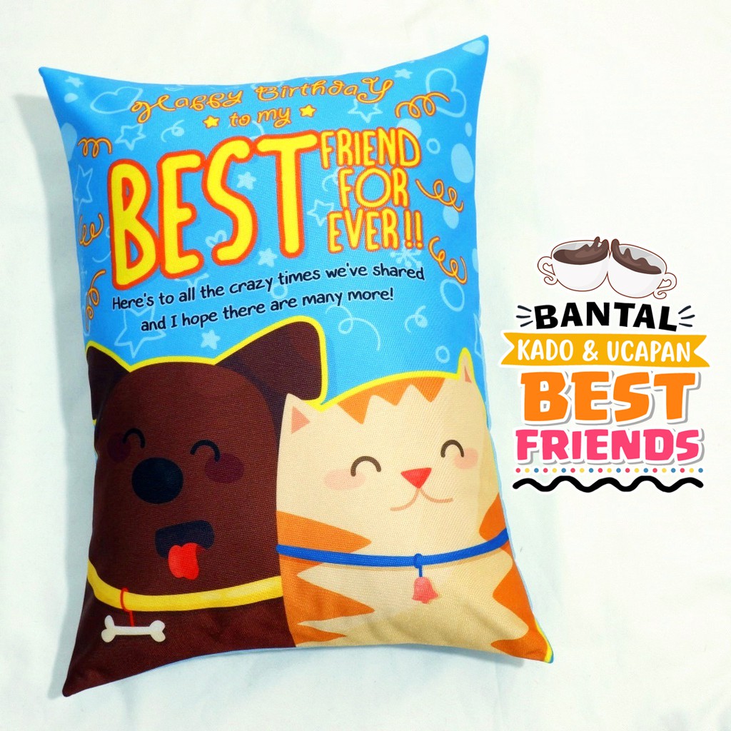 Jual Kado Hadiah Ulang Tahun Tema My Bestie - 30x40cm | Shopee Indonesia