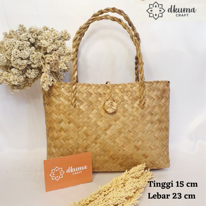 Jual tas purun, goodie bag, tas mukena | Shopee Indonesia