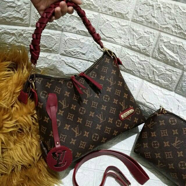Jual TAS TERBARU LV ARSY HOBO 2IN1 KULIT MATANG PREMIUM QUALITY UK ...