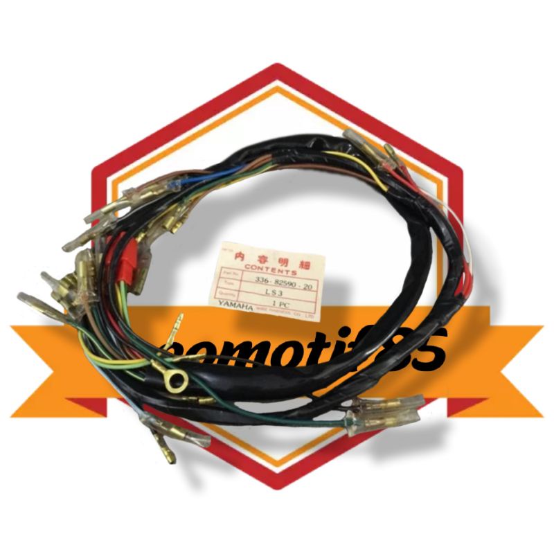 Jual kabel bodi body wire harness Yamaha ls3 ls 3 rs100 RS 100 | Shopee ...