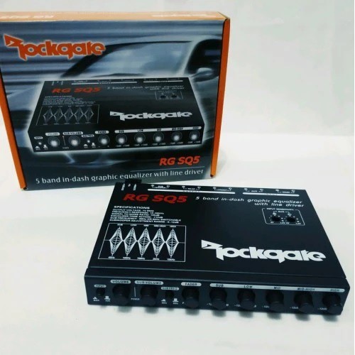 Jual Pre-am Graphic Equalizer / Parametrik Equalizer Rockgate RG SQ5 ...