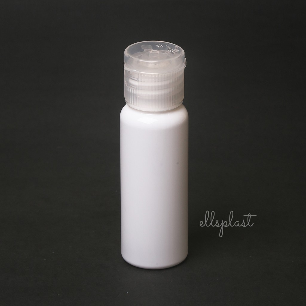 Jual BOTOL FLIPTOP 20 ML / BOTOL PET 20 ML PUTIH TUTUP FLIPTOP NATURAL | Shopee Indonesia