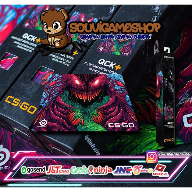 Jual Steelseries Mousepad Hyperbeast Edition (QCK Mini CS:GO) | Shopee ...