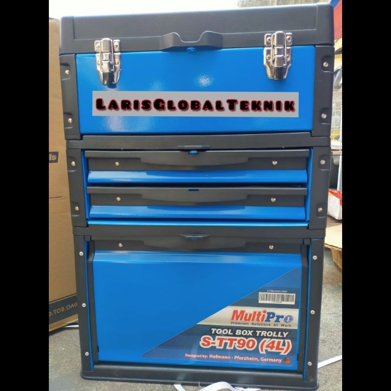 Jual MULTIPRO 4 drawer tool box susun toolbox laci cabinet toolkit ...