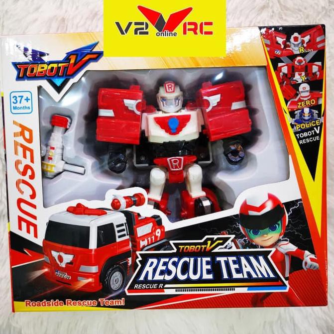 Jual Robot Tobot V Rescue Team Tobot V R (KODE 7982) | Shopee Indonesia