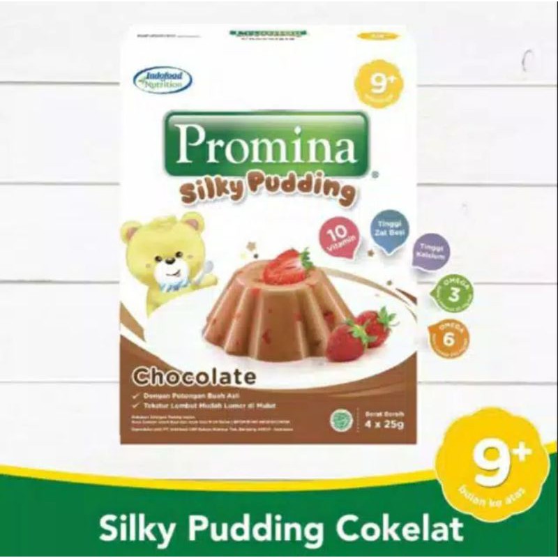 Jual Promina Silky Pudding COKELAT 1 kotak 100 Gram | Shopee Indonesia