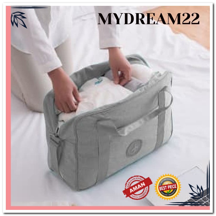 Jual TAS TRAVEL KASUAL KAIT KOPER TAS TRAVEL JUMBO TRAVEL ORGANIZER BAG MD635 | Shopee Indonesia