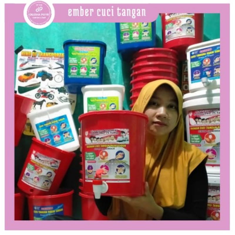 Jual EMBER CUCI TANGAN PORTABLE TEMPAT CUCI TANGAN PORTABLE EMBER ...
