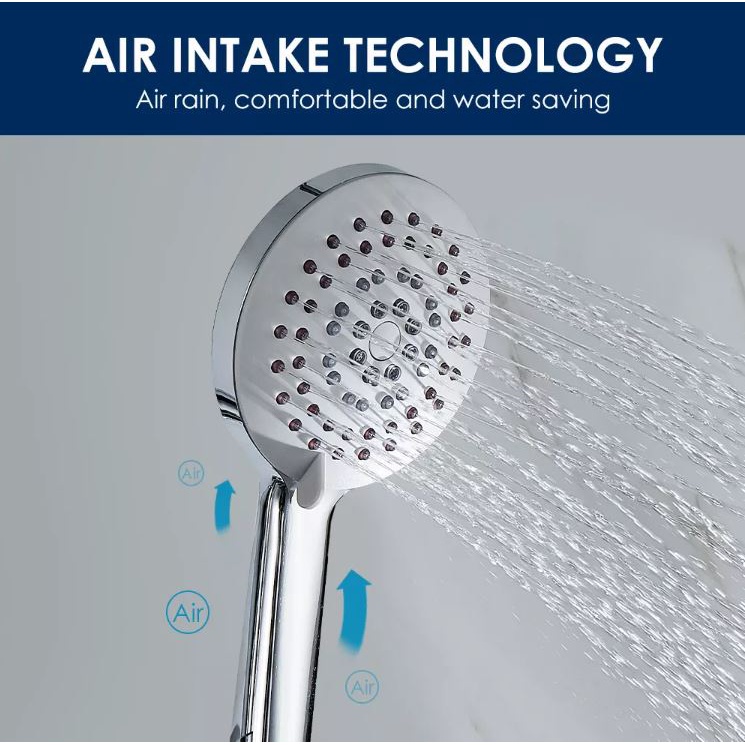 Jual Shower mandi Jomoo limited edition High Pressure 5 Spray Settings Shower Heads | Shopee ...