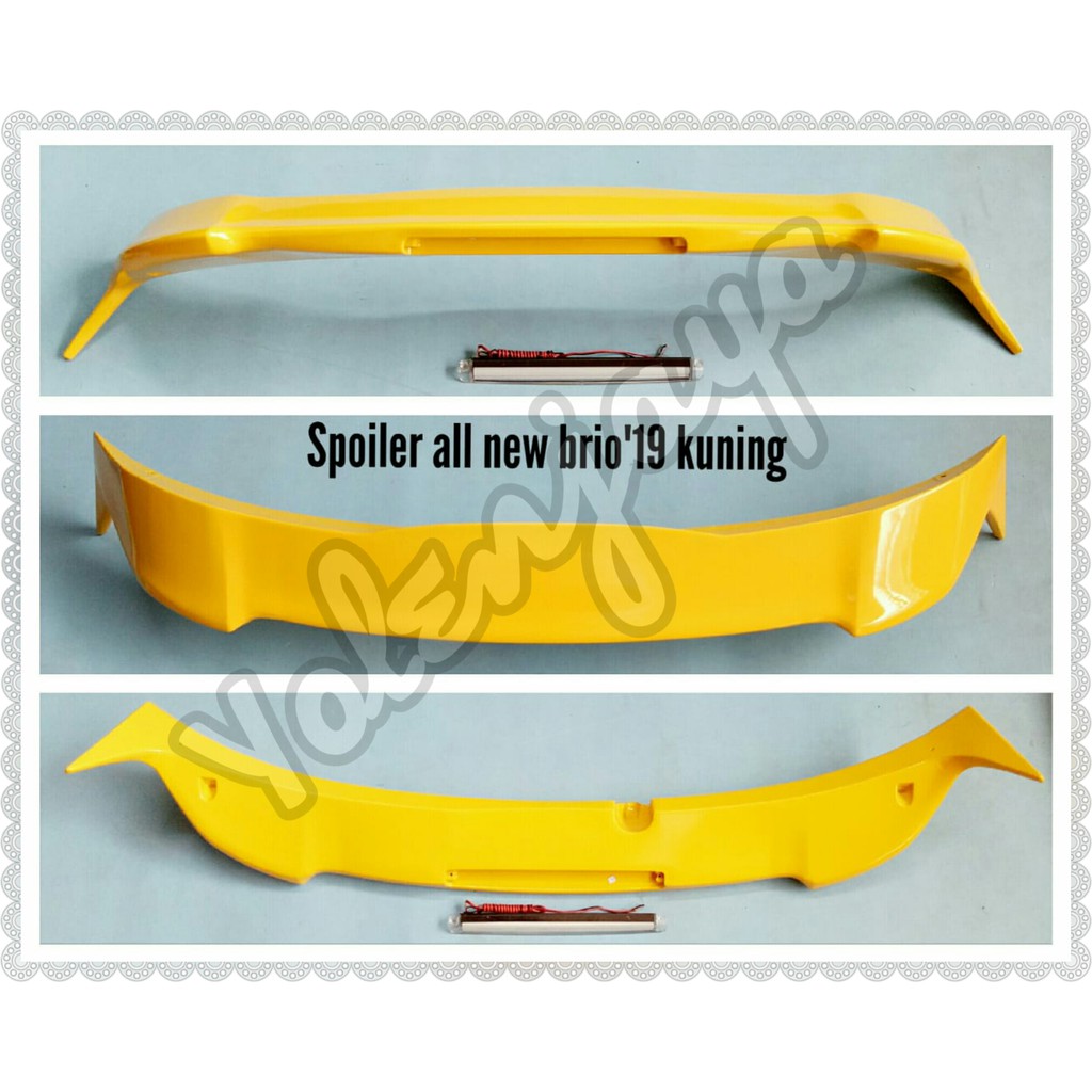 Jual Spoiler All New Brio 2019 Kuning | Shopee Indonesia
