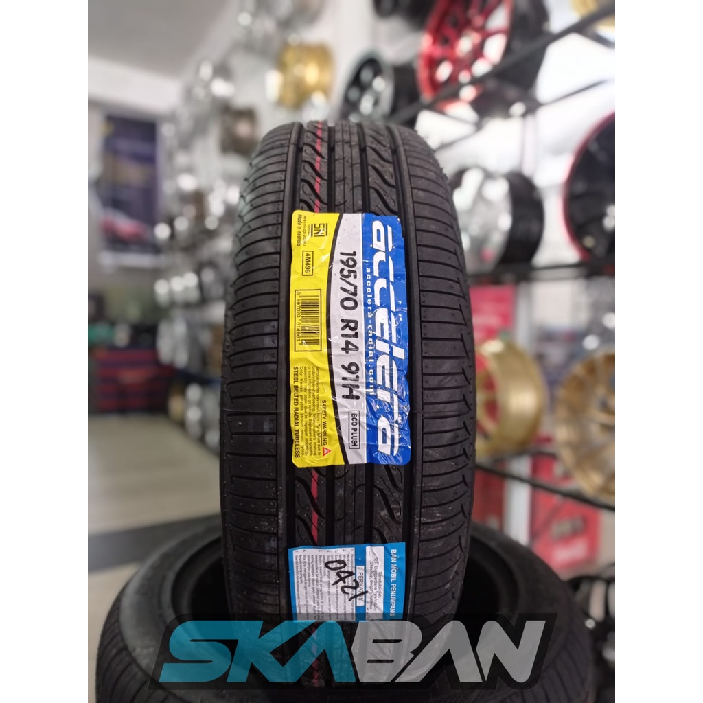 Jual BAN ACCELERA ECO PLUSH 195 70 R14 mobil: Xenia, Innova, Avanza ...