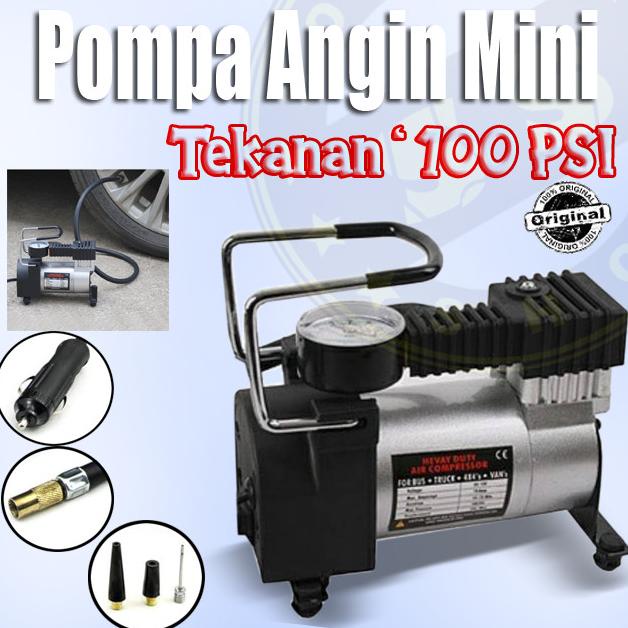 Jual kompresor mini pompa ban angin Mini listrik pompa portable ...