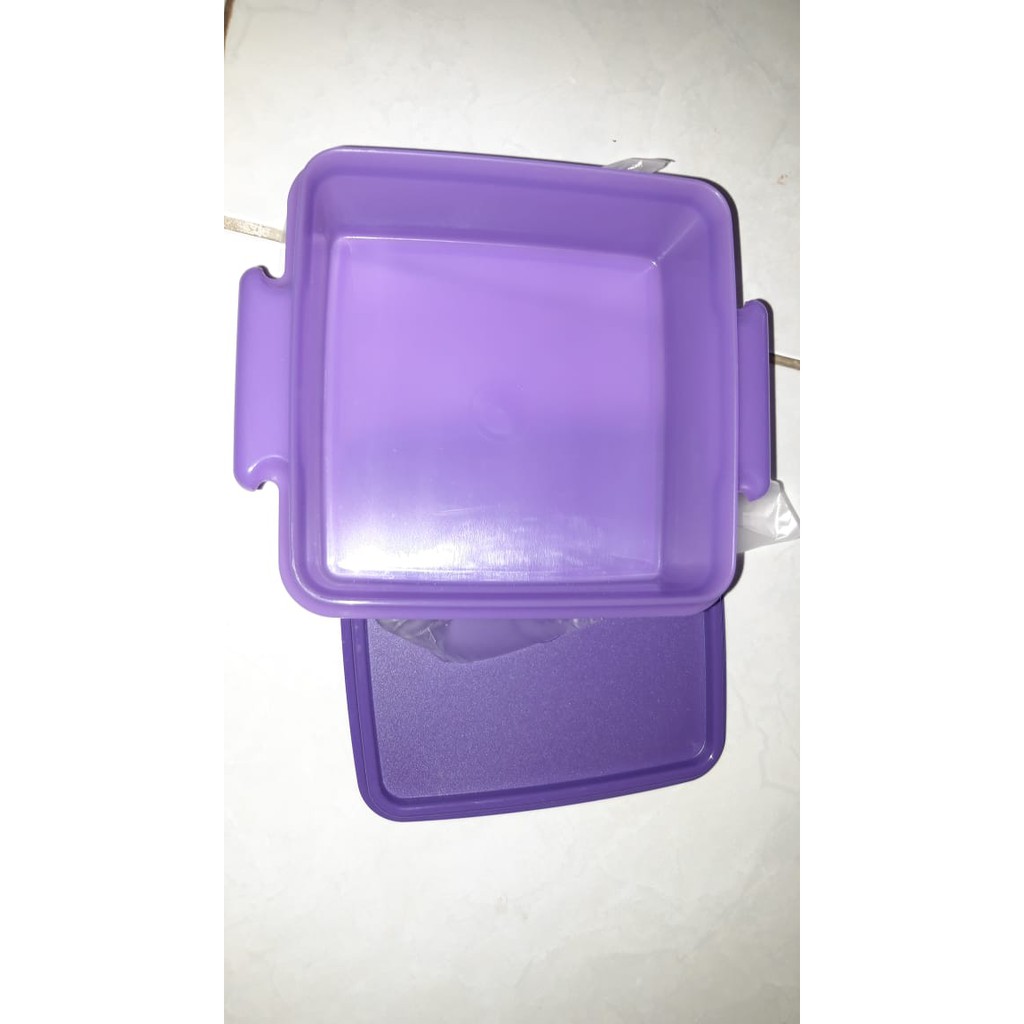 Jual Tupperware Small Carry All (Ungu dan Biru) | Shopee Indonesia