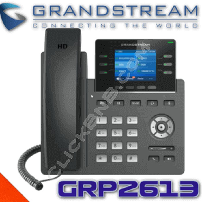 Jual Grandstream GRP2613 - 6 Line and 4 SIP account Carrier Grade IP ...