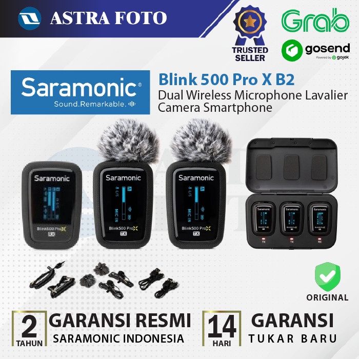 Jual Saramonic Blink 500 Pro X B2 Dual Wireless Mic Blink 500 B2 PRO X ...