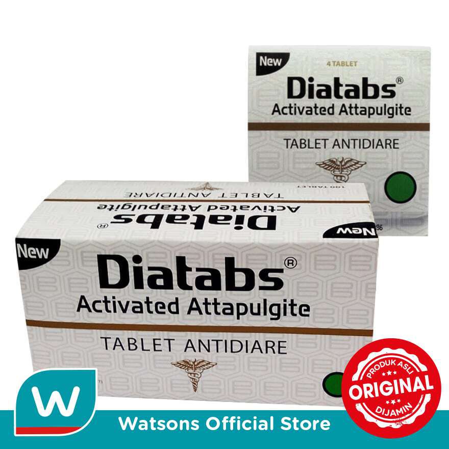 Jual Newdiatabs Tablet Anti Diare 4 Tablet | Shopee Indonesia