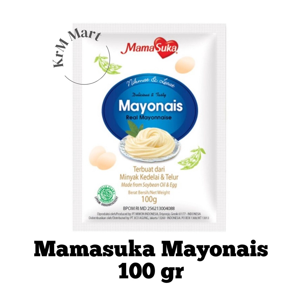 Jual Mamasuka Mayonais 100 gr Original mayo mayonnaise mayones salad ...