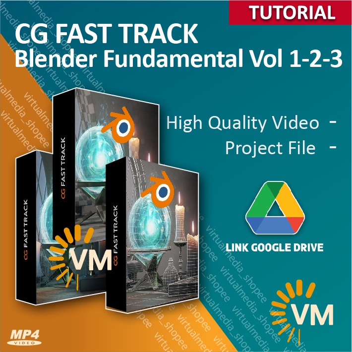 Jual CG FAST TRACK – BLENDER FUNDAMENTALS VOL 1 2 3 | DVD DASAR TUTORIAL MAHIR BELAJAR BLENDER ...