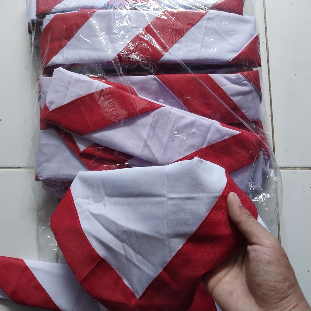 Jual RMJ Syal Pramuka Kacu Pramuka Scraf Pramuka Merah Putih | Shopee ...