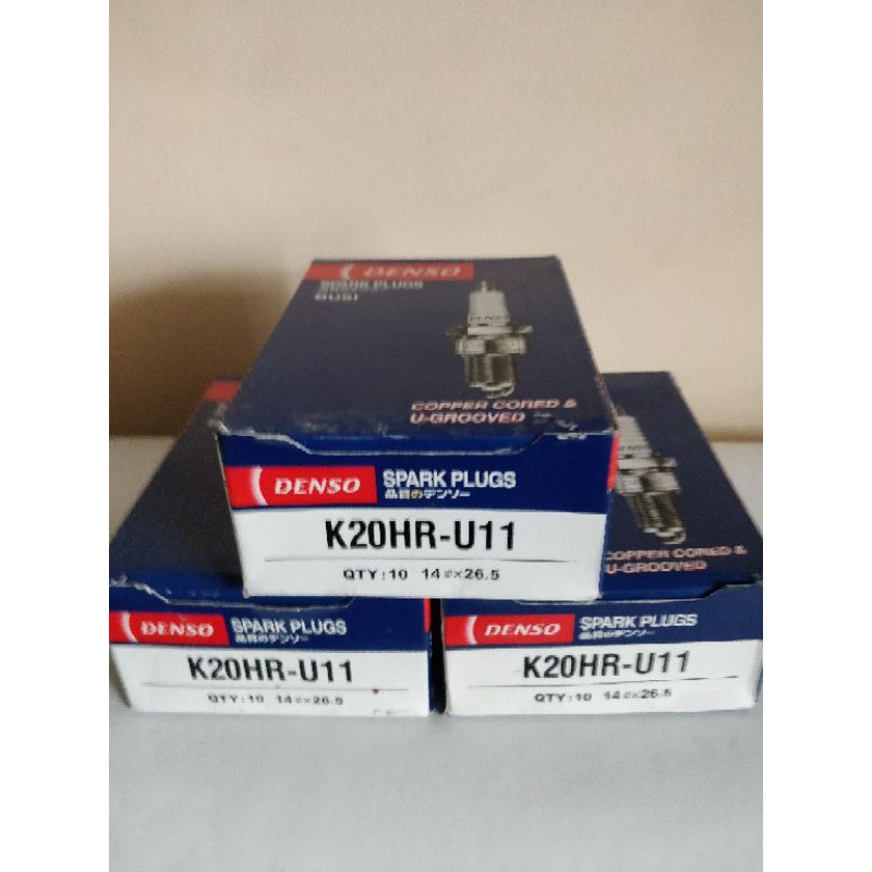 Jual Busi Denso K20HR-U11 Innova Fortuner Bensin | Shopee Indonesia