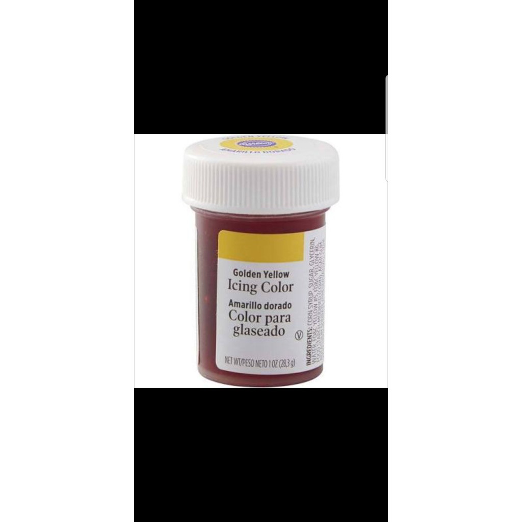 Jual Wilton color Golden Yellow 1oz icing gel paste color kuning ...