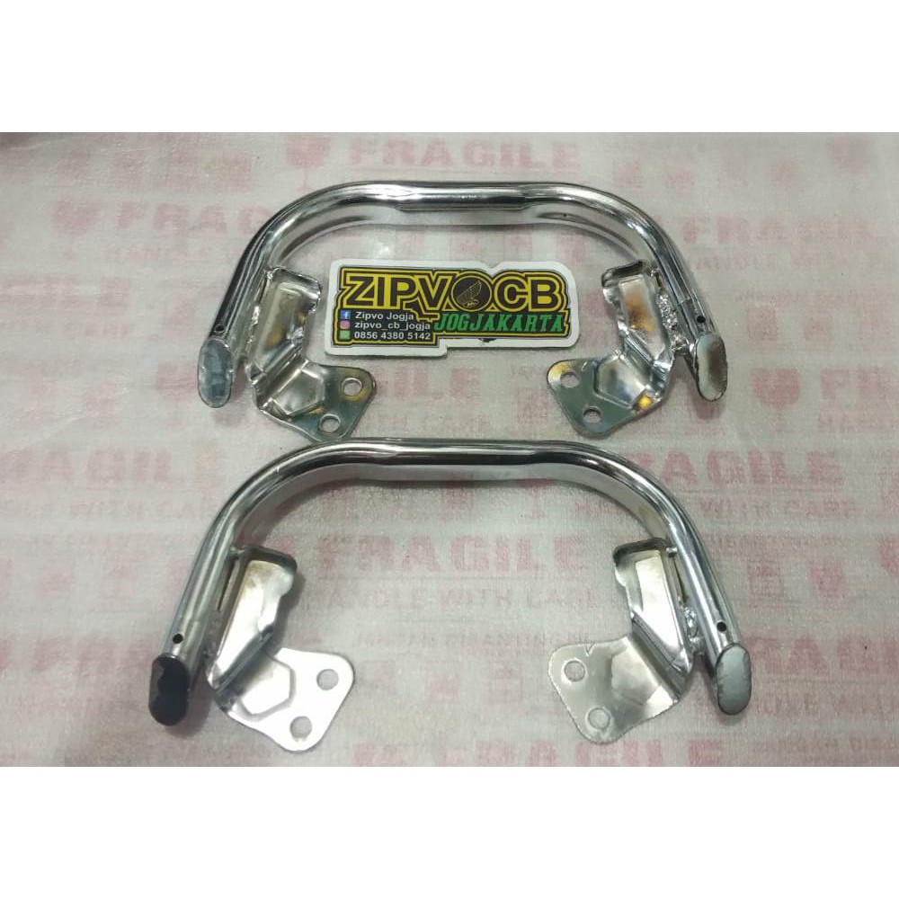 Jual Begel Honda Grand Full Chrome besi | Shopee Indonesia