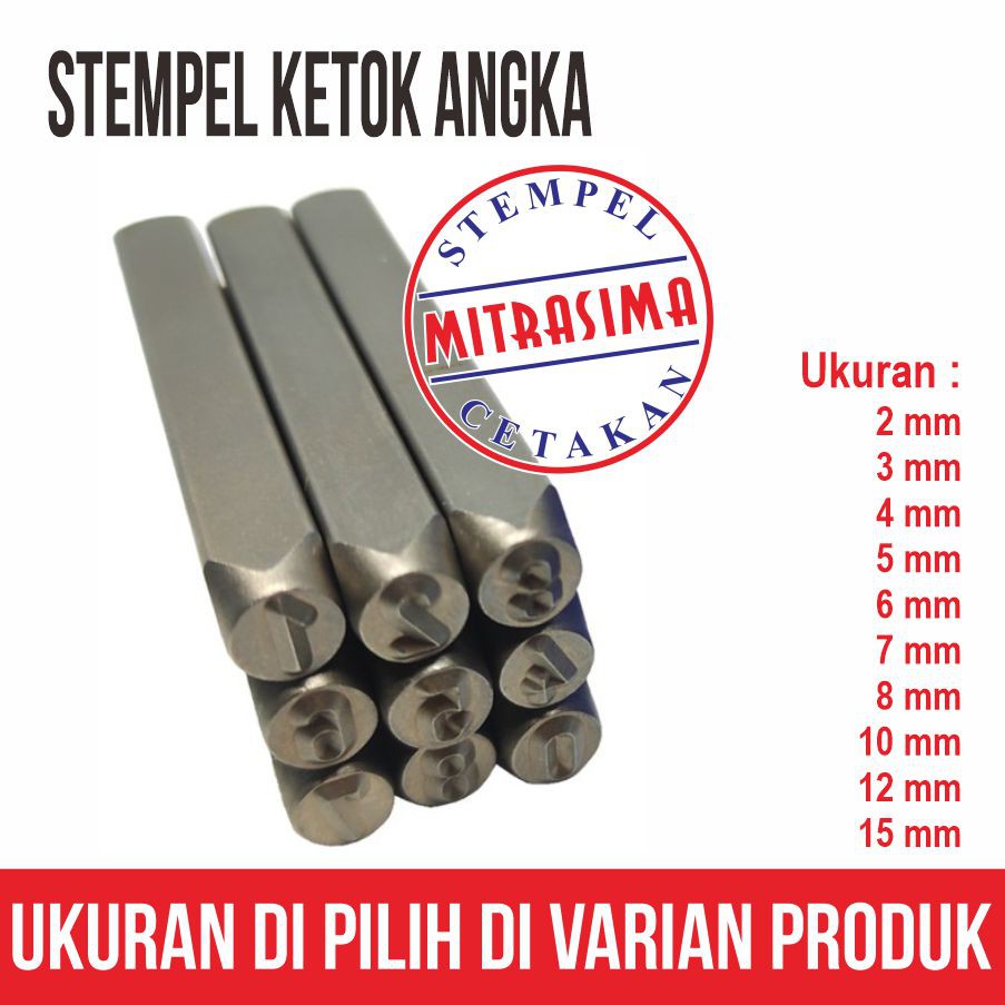 Jual Stempel ketok angka | Shopee Indonesia