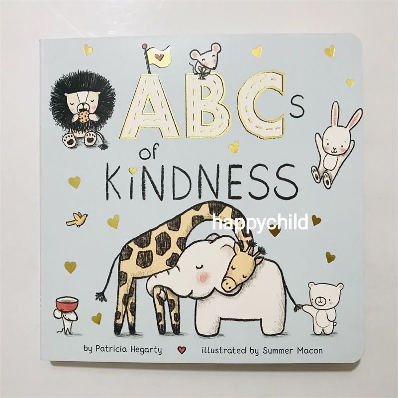 Jual original board book ABCs of kindness belajar ABC buku alphabet ...