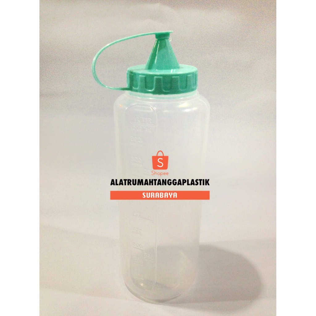 Jual 1 pc Botol Kecap 1000 ml / Botol Kecap 1 lt / Botol Saos 1 liter ...