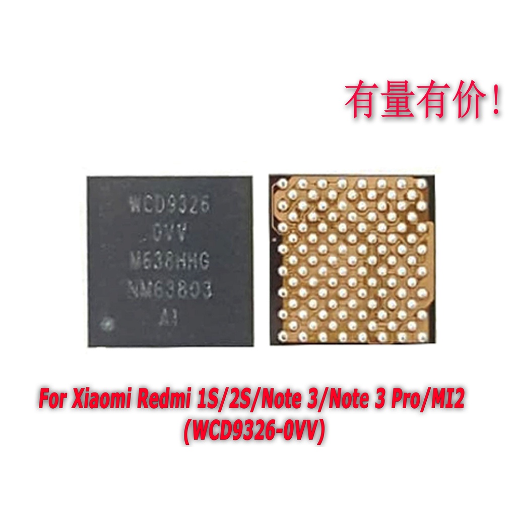 Jual IC AUDIO XIAOMI REDMI NOTE 3 - WCD9326 (SSP) | Shopee Indonesia