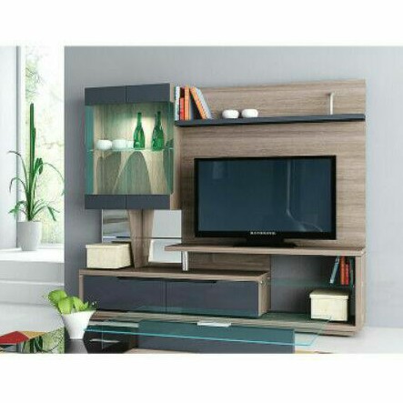 Jual backdrop tv wall unit WU 002 | Shopee Indonesia