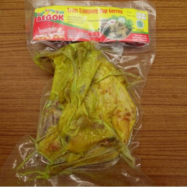 Jual BEGOK Ayam Kampung Utuh Siap Goreng - Frozen Food | Shopee Indonesia