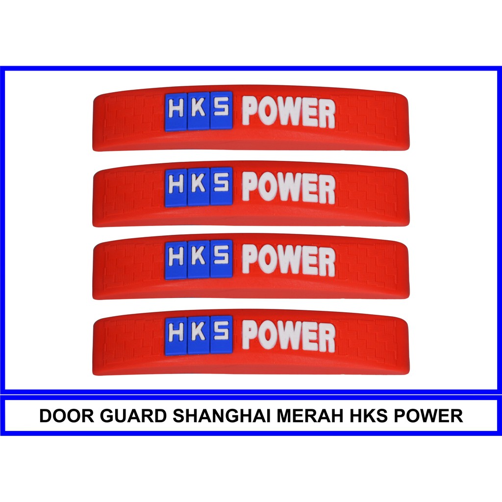 Jual DOOR GUARD SHANGHAI MERAH HKS POWER | Shopee Indonesia