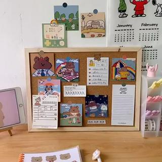 Jual (TERMURAH) MDF Board Mading kamar aesthetic 30x40 / 40x60 / 50x80 ...