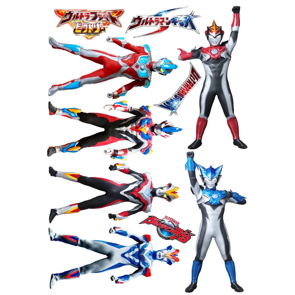 Jual Sticker Vinyl ( Plastik ) Cutting Graftac ULTRAMAN GINGA Size 9 cm ...