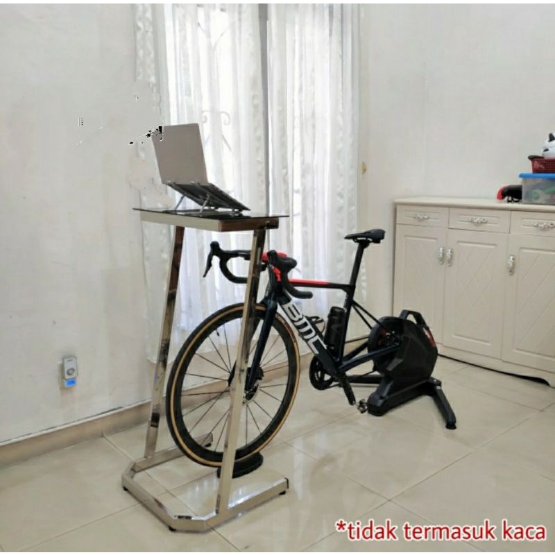 Jual Meja Desk Trainer Stainless bukan Wahoo Kickr | Shopee Indonesia