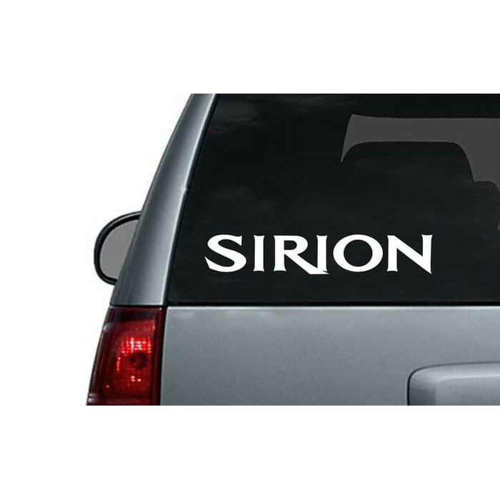 Jual Stiker Mobil Daihatsu Sirion - Car Decal Sticker | Shopee Indonesia