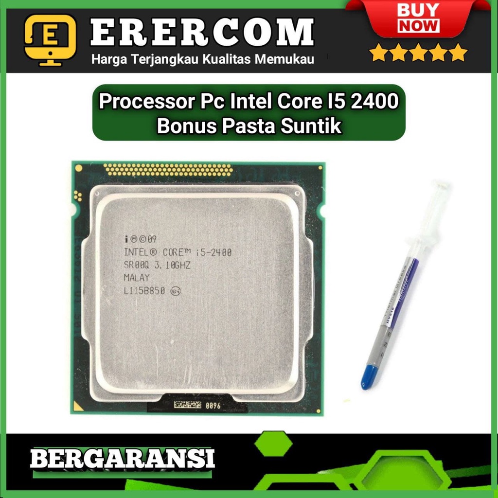 Jual Prosesor Processor Proci PC Intel Core i5 2400 3.10 GHz Socket ...