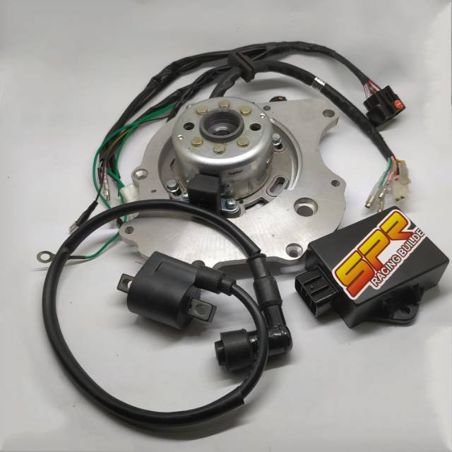 Jual Pengapian yz 125 yz125 model lampu pnp yamaha jupiter sudah bubut tinggal pasang SPR racing ...